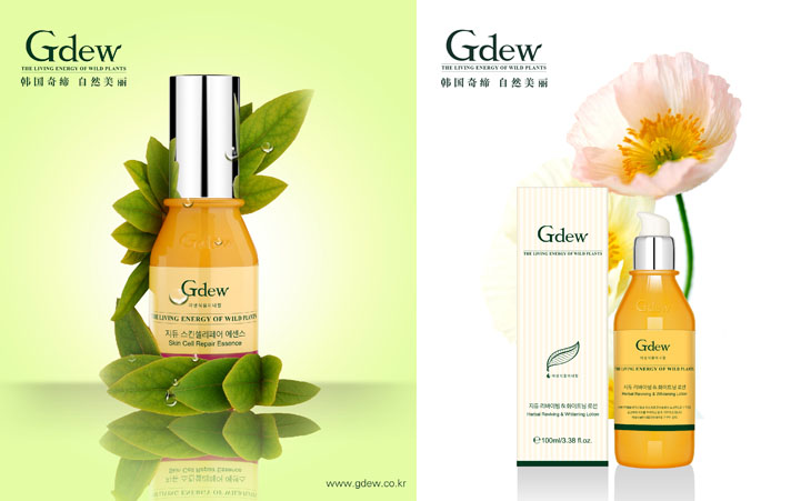 韩国GDEW奇缔化妆品品牌海报-梅花网
